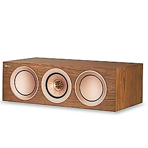 KEF R2c Center Channel Speaker (Walnut)