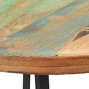 AJSEOYBS Dining Table,Dining Room Table,Spacious Desktop, Kitchen Table, Ideal for Living Room, Dining Room and Restaurant,Dining Table 31.5" Solid Reclaimed Wood