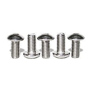 25PCS M8-1.25 x 12mm Button Head Socket Cap Screws, Stainless Steel 18-8, Full Thread, Allen Socket Drive, ISO7380 by Fullerkreg Come with a Plastic Box