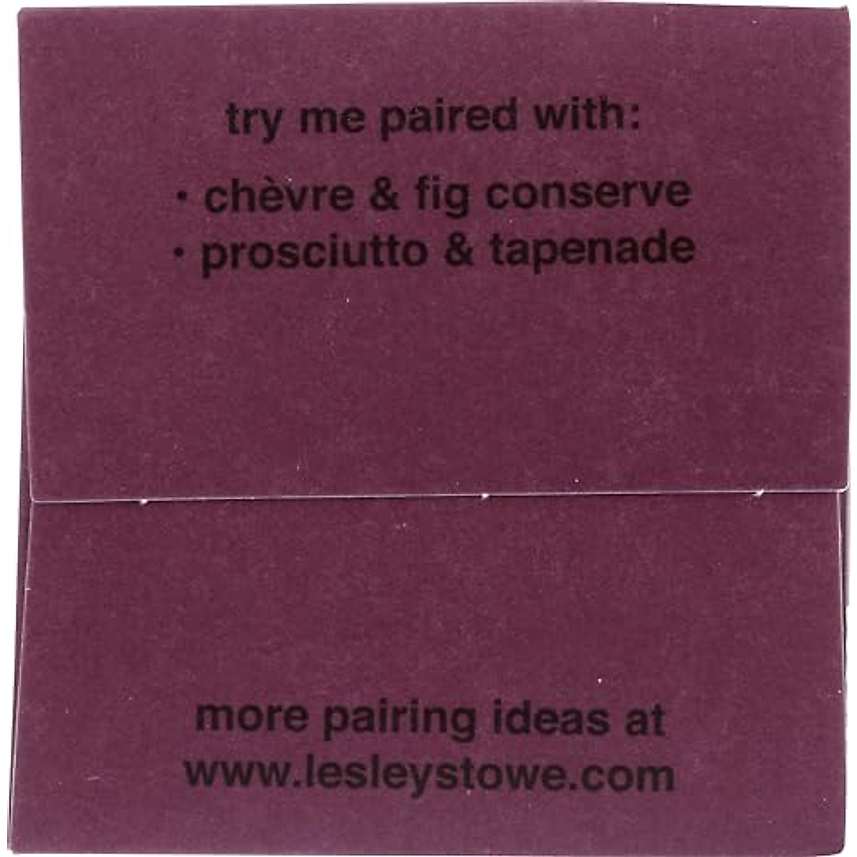 Lesley Stowe Crisps Fig and Olive, 5.3 oz