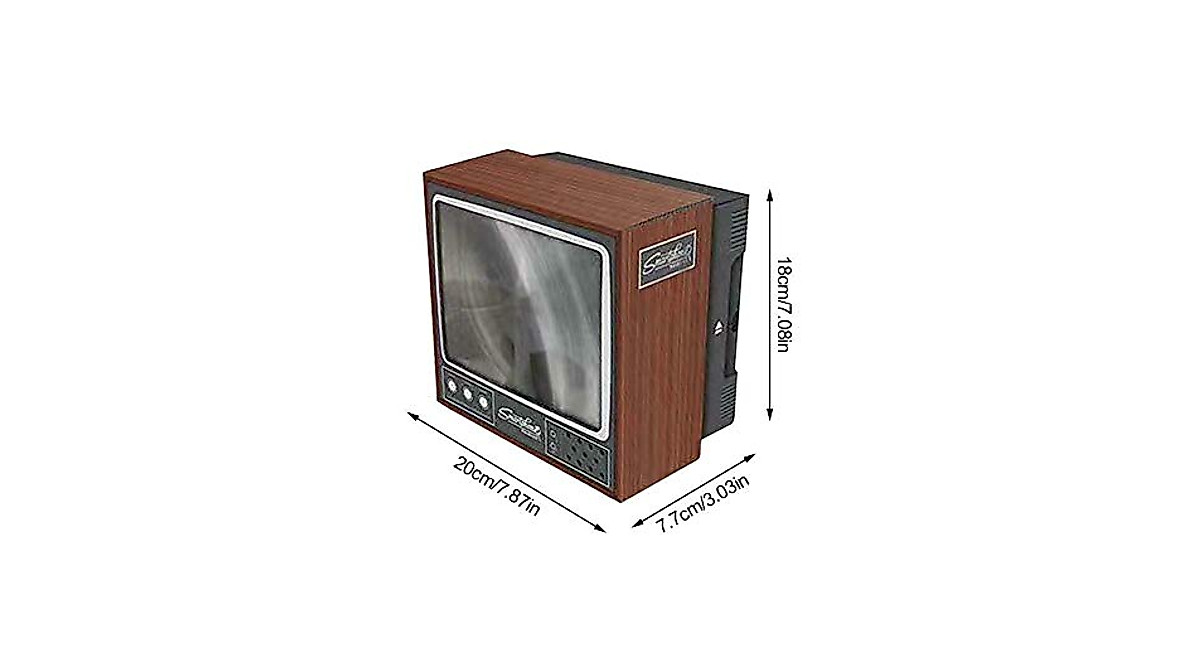 Retro TV Screen Magnifier - Enhance Your Viewing Experience