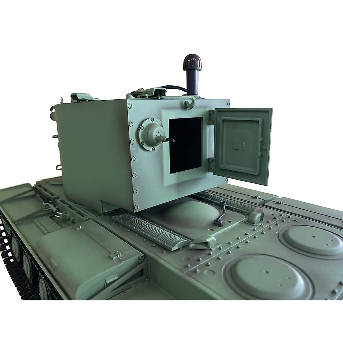 1/16 Henglong Tk7.0 Soviet Kv-2 Rc Tank Gigant 3949 Barrel Recoil Bb Airsoft Smoke Sound Effect Car Toys