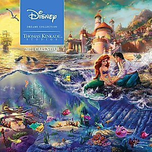 Disney Dreams Collection by Thomas Kinkade Studios: 2021 Wall Calendar