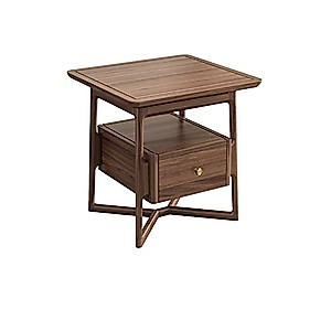 HIGOH Bedside Table Bedside Table, Living Room Drawer, Storage Table, Bedroom Furniture