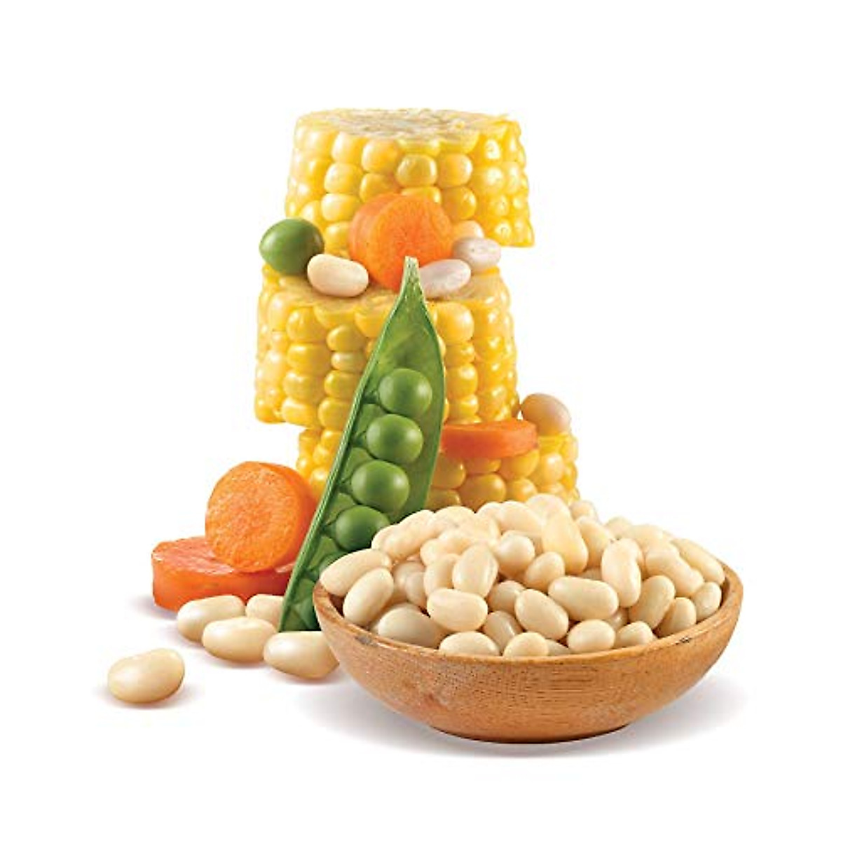 Sprout Organic Baby Food, Stage 3 Pouches, Sweet Pea & White Bean Plant Powered Protein, 4 Oz Purees (Pack of 6)