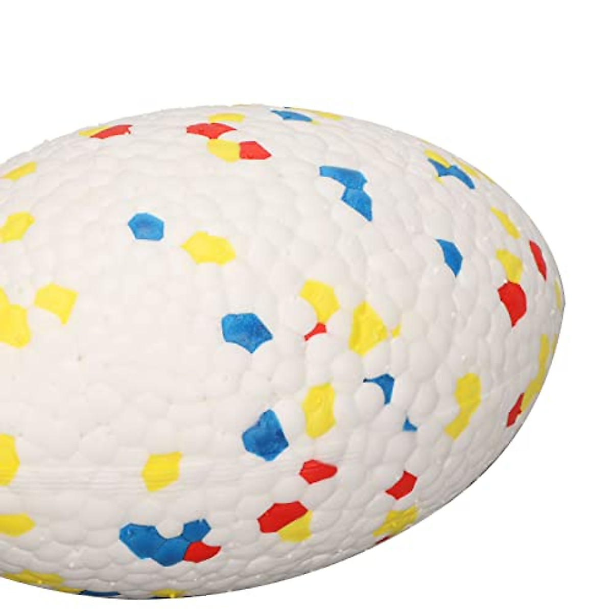 Dog Color Rugby Toy, Bite Resistant Teeth Grinding High Bouncing Power Interactive Floating Dog Chew Toy Balls, Aggressive Chewers Toys for Pet Dog Relieving Boredom