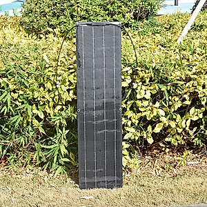 LANTRO JS 50W Flexible Solar Panel IP68 Waterproof Power Supply Battery Charger for Outdoor Use