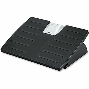 Fellowes Office Suites Adjustable Foot Rest (8032201) , Black