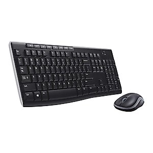 HP EliteDisplay E24 G4 24 Inch 1920 x 1080 Full HD IPS LED-Backlit LCD Monitor Bundle with HDMI, VGA, DisplayPort, Gel Mouse Pad, and MK270 Wireless Keyboard and Mouse Combo
