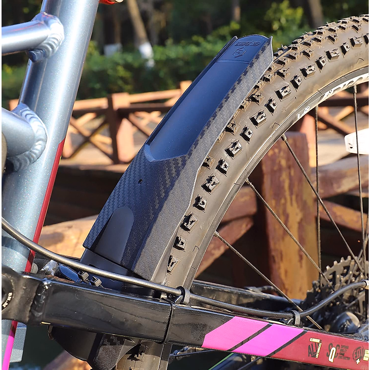 ZUKKA Bike Fenders 1 Pair Front and Rear Mud Guard Set for MTB Mountain Bicycles