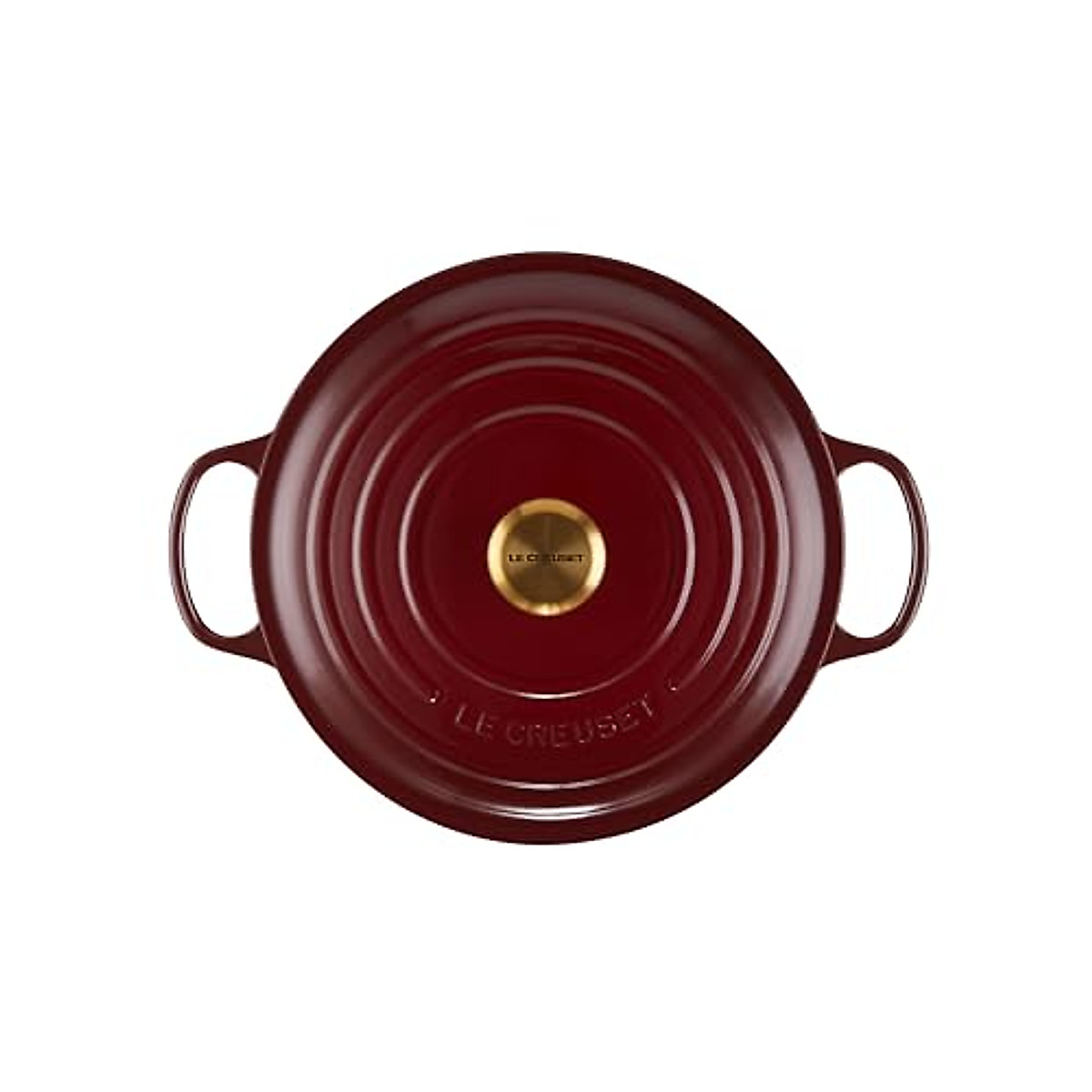 Le Creuset Enameled Cast Iron Signature Round Dutch Oven, 7.25 qt., Rhone