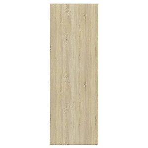 Bedroom, living room storage unit,Modern entertainment center media rack,Suitable for living room, bedroom, office, etc.Wall-mounted TV Cabinet Sonoma Oak and White 14.6"x14.6"x42.1" Chipboard