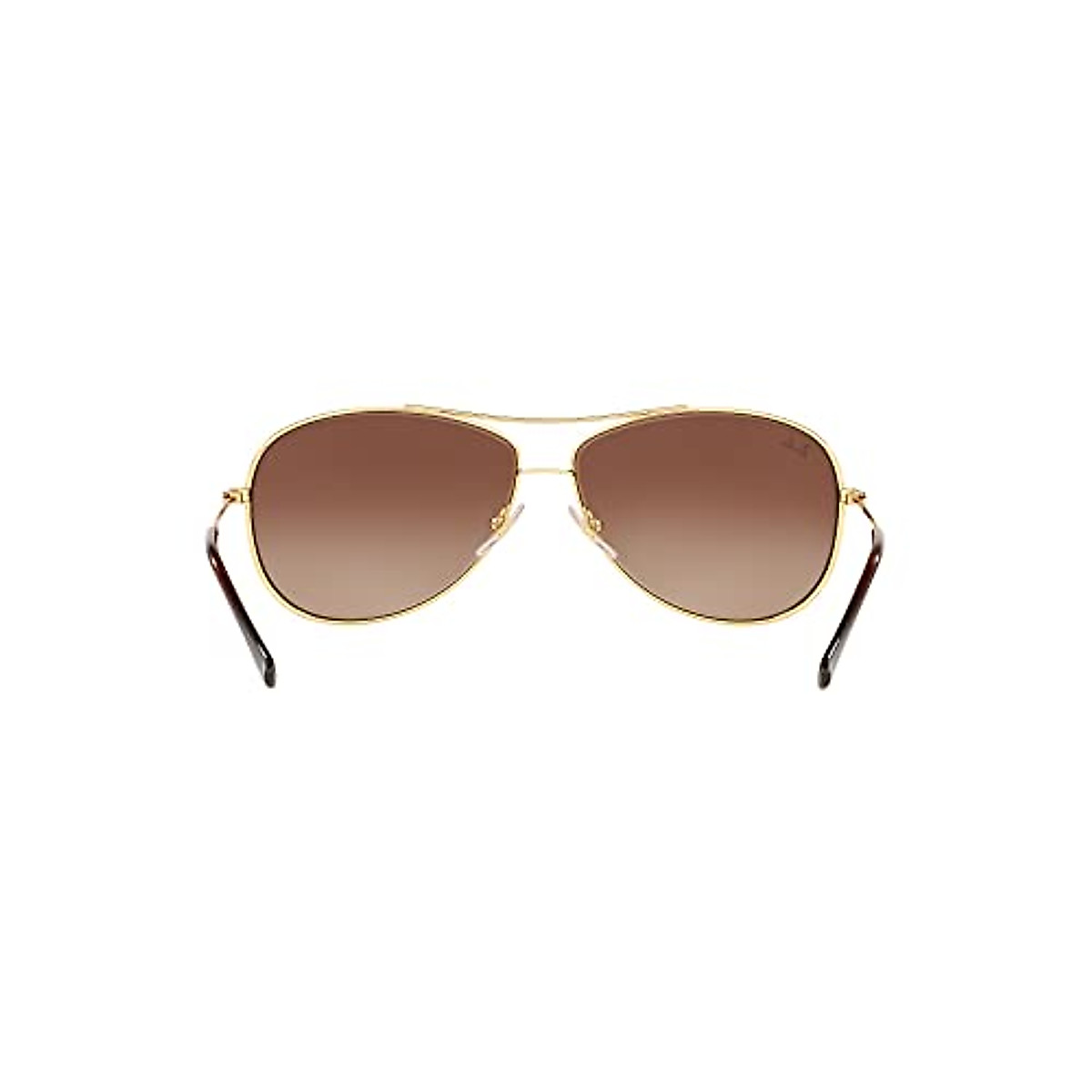 Ray-Ban RB3293 Metal Pilot Sunglasses, Gold/Dark Brown Gradient, 63 mm
