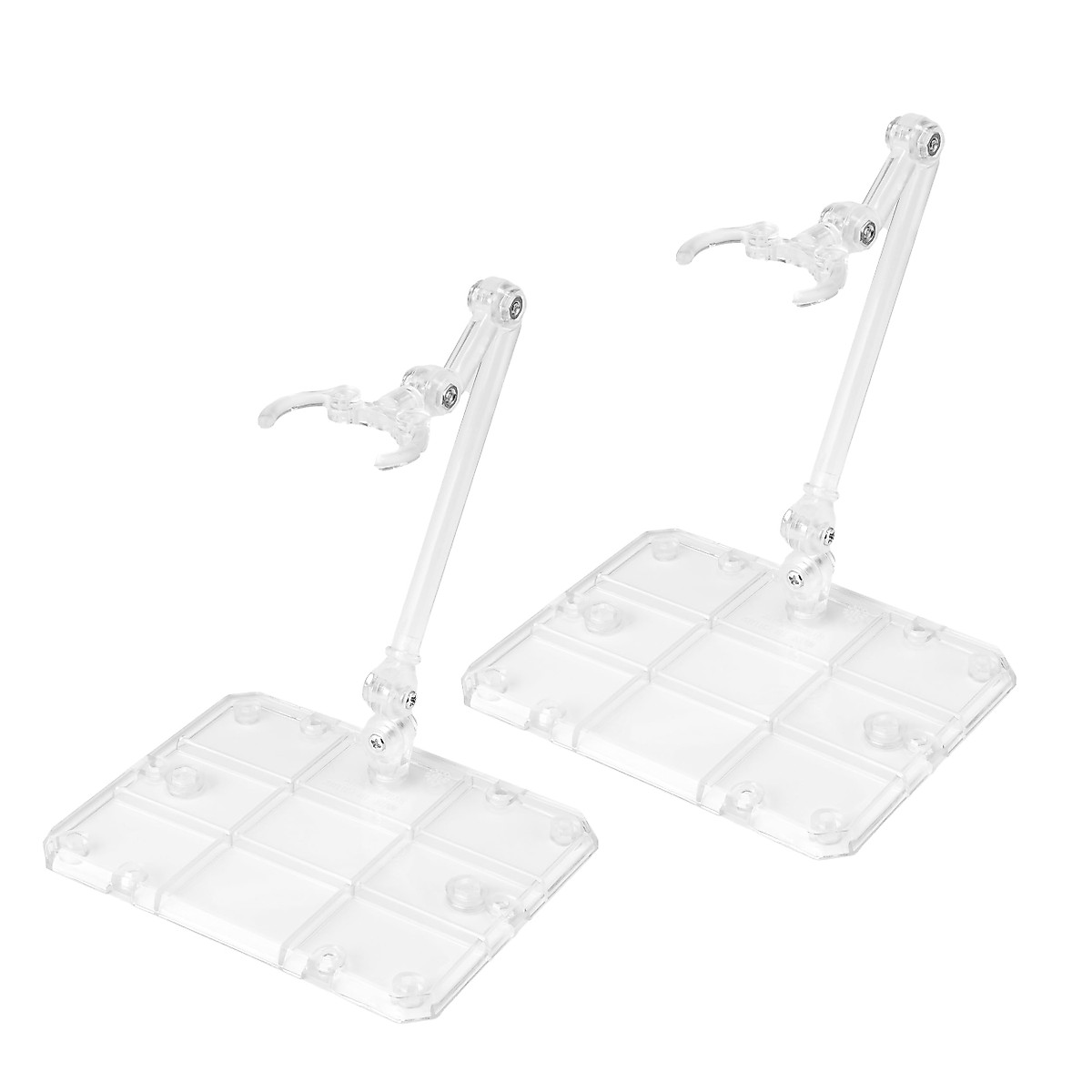 TAMASHII NATIONS Stage Act. 4 for Humanoid Stand Support (Clear) (2 Stands) - Bandai Spirits Official SHFiguarts Stand