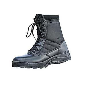 Men Jungle Tactical Military Boots, Combat Desert Boots, Camouflage Hiking Hunting Work Shoes