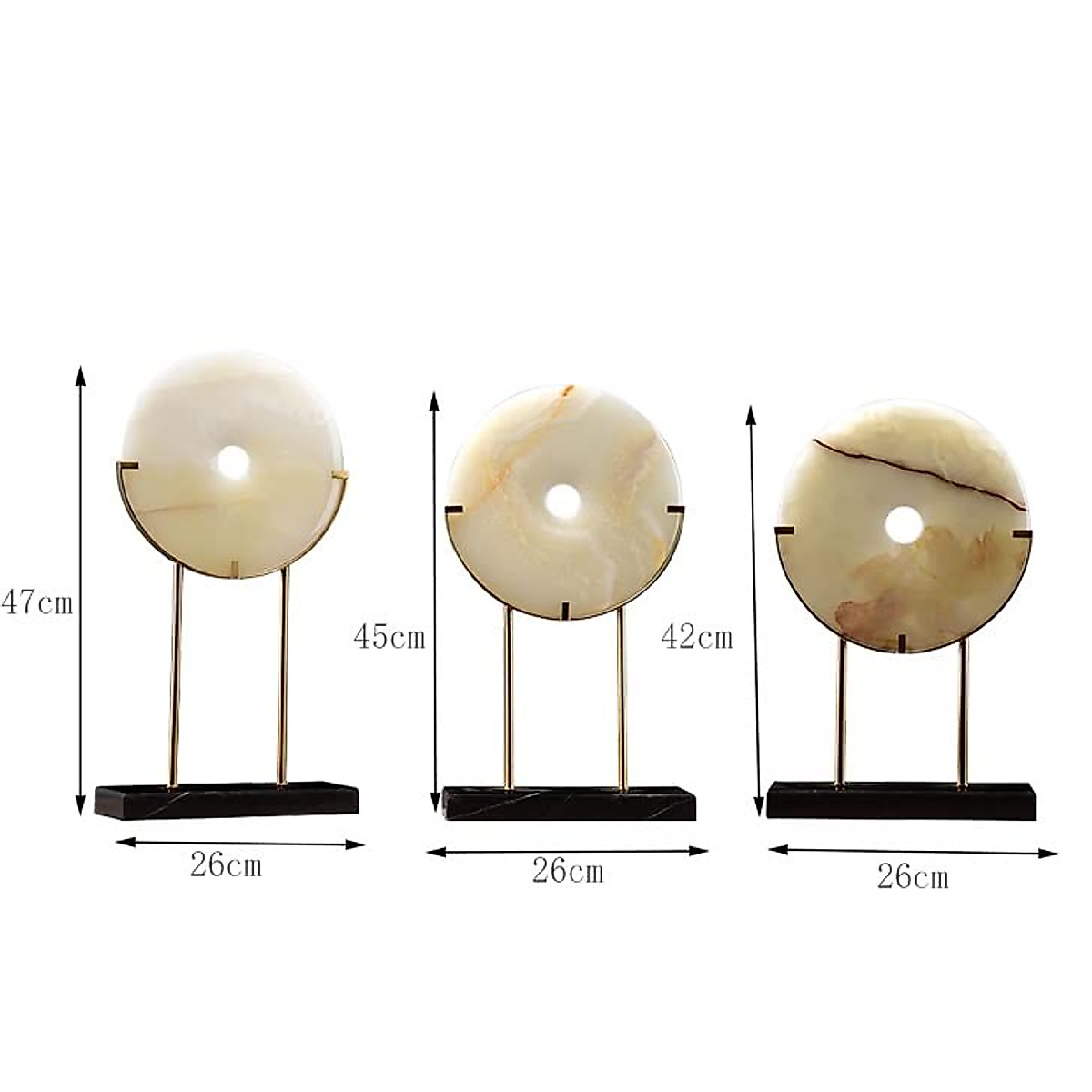 ORGJWD Yubi Decorative Ornaments Desk Desk Bookcase Sales Office Soft Furnishings