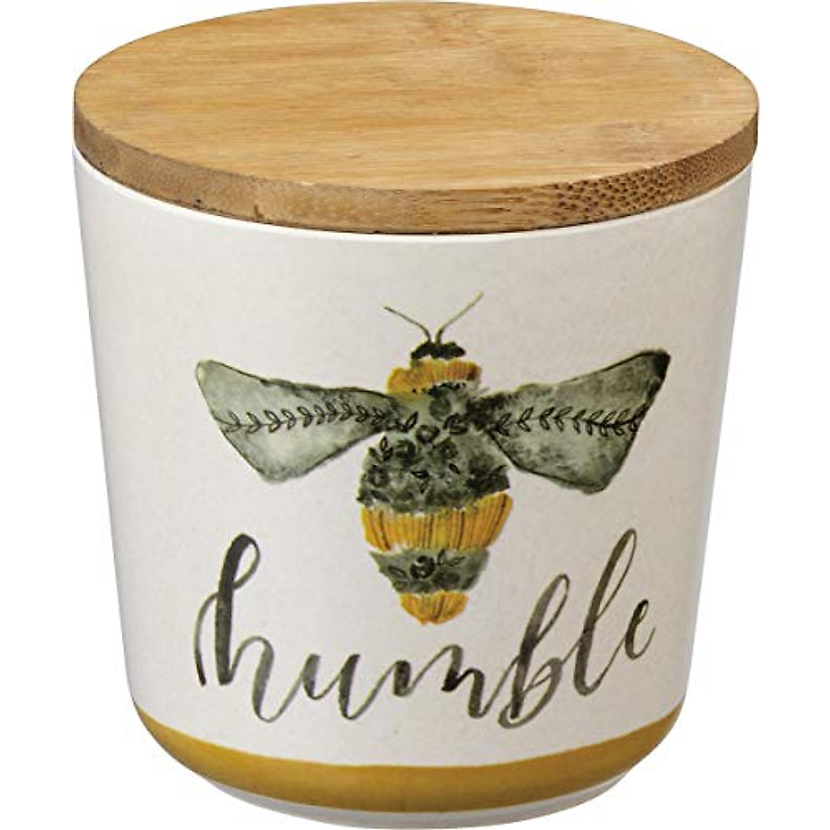 Primitives by Kathy Kitchen Canisters, Set of 3, Bees - Kind, Sweet, Humble