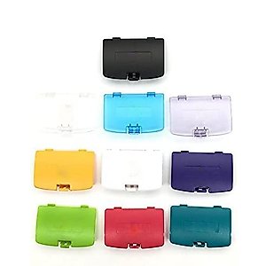 Battery Back Door Cover Pack Shell Replacement for Gameboy Color GBC Cover (10 Colors)