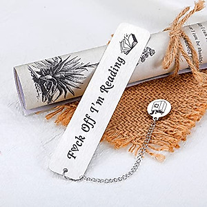 Funny Bookmark for Women Men Kids Teens Girl Boy Reading Gifts for Book Lovers Graduation Gifts for Her Him Son Daughter Birthday Gifts for Friends Coworker Student Teacher Bookworm Reader Present