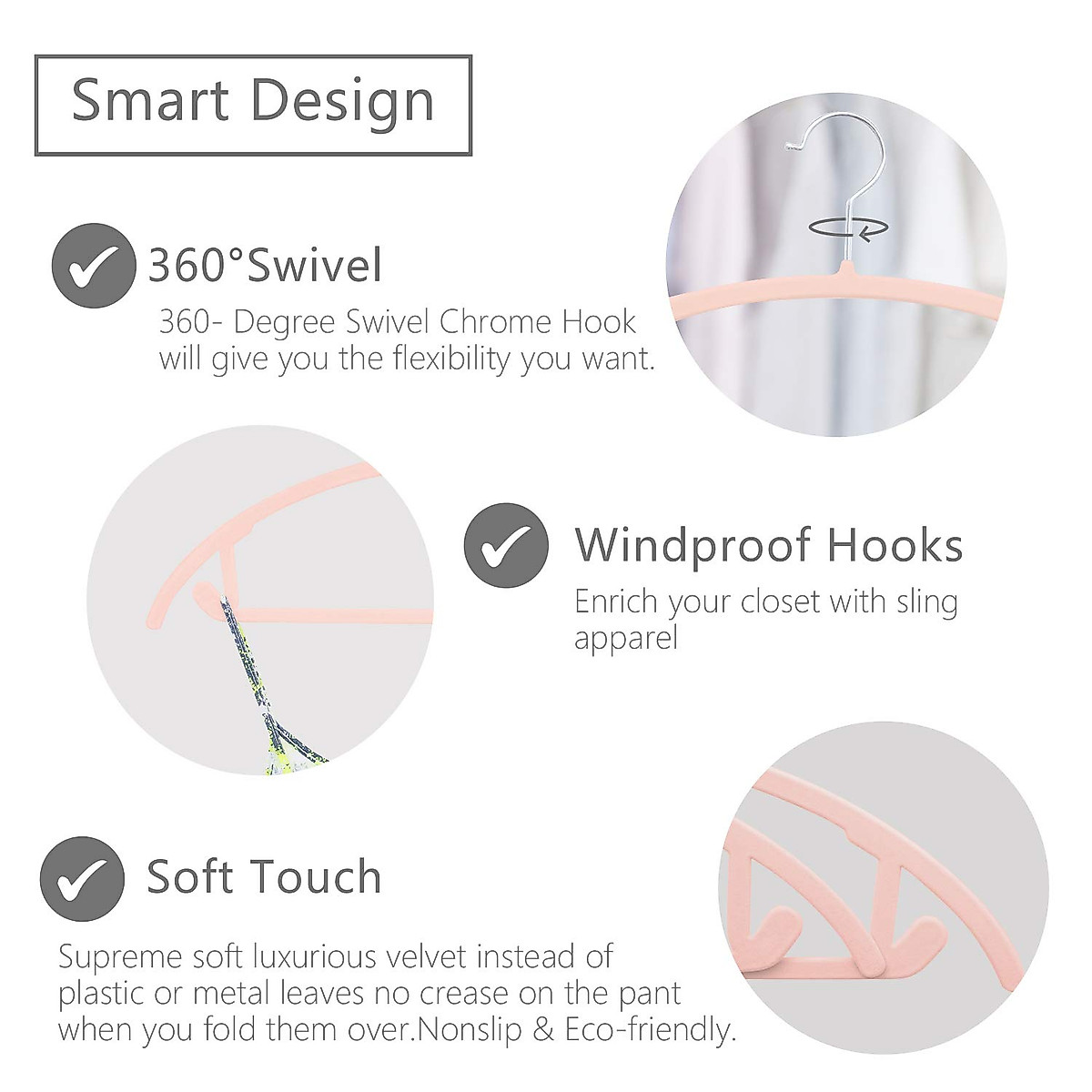 MIZGI Premium Velvet Hangers (Pack of 50) Heavyduty- Non Slip No Shoulder Bump Suit Hangers - Chrome Hooks,Space Saving Clothes Hangers,Rounded Hangers for Coat,Sweater,Jackets,Pants