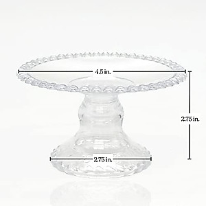 12pc Cupcake Serving Plate Stand Display (Clear)