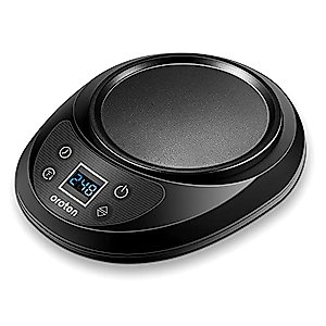 Oroton Coffee Mug Warmer&Cup for Office Desk Use,1-8 Hour Timer Settings,Electric Beverage Warmer with 8 Temperature Settings, Coffee Warmer Plate for Cocoa Tea Milk with Auto Shut Off