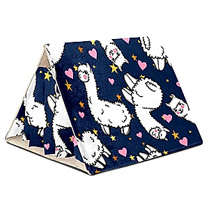 Y-DSIWX Guinea Pig Hideout Cozy Hamster House Cave for Bunny Chinchilla Hedgehog Small Animal Cute Animal Alpaca Love