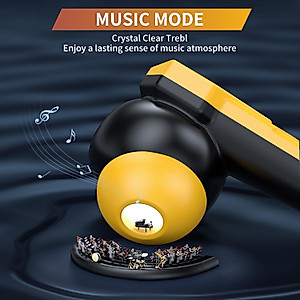 KINGSTAR Wireless Gaming Earbuds, Bluetooth 5.0 Game Earphones with Microphone in-Ear Gaming Headphones Noise Cancelling Earbuds Auto Pairing Ture Wireless Ear Buds for iOS Android