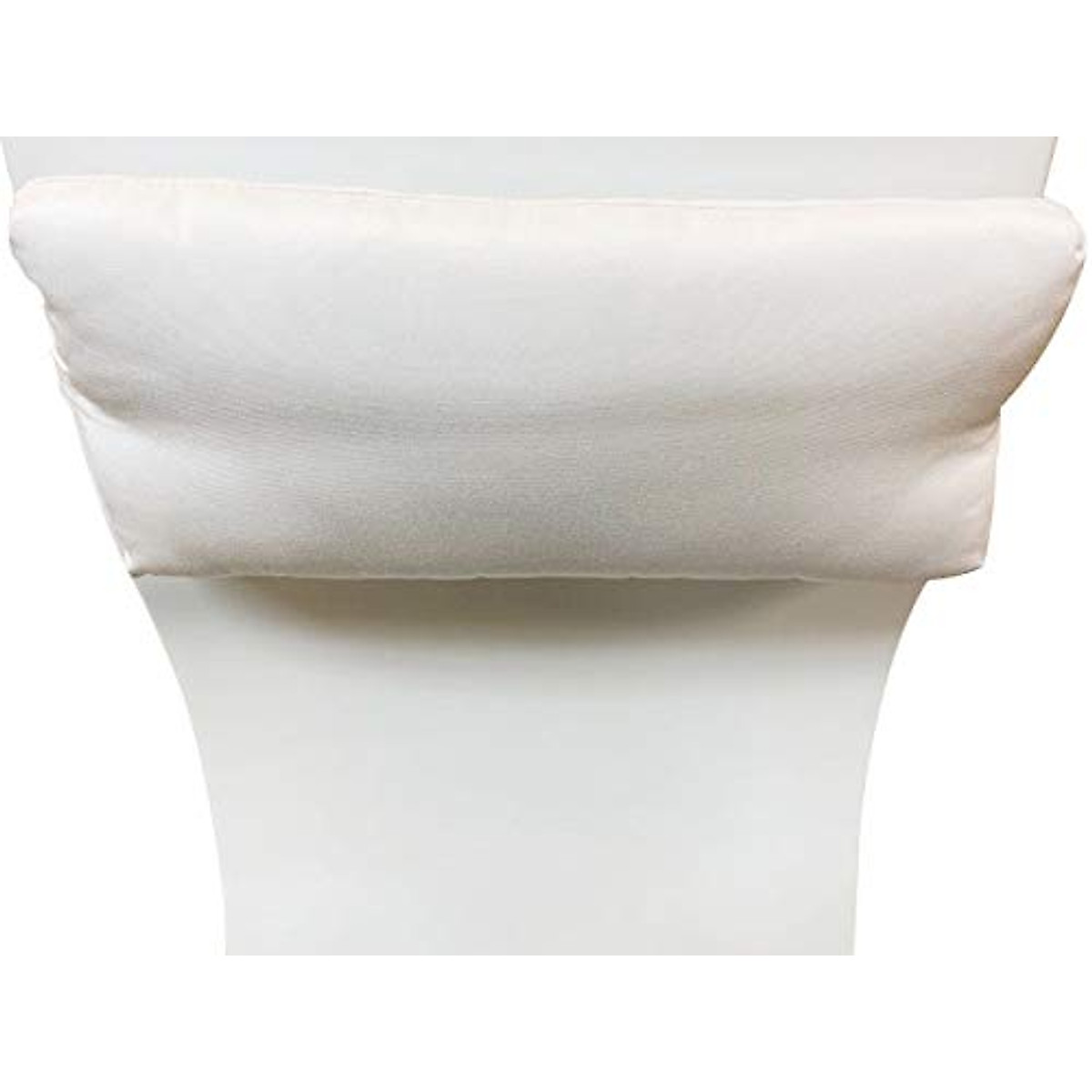 Sunbrella Headrest Pillow -fits Ledge Lounger (Natural (White))