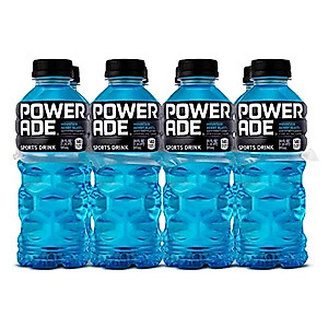 POWERADE, Electrolyte Enhanced Sports Drinks w/ vitamins, Mountain Berry Blast, 20 fl oz (pack of 8)