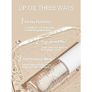 SHEGLAM Jelly Wow Hydrating Non-Sticky Lip Oil Moisturizing Plumping Lip Gloss - Loco For Coco