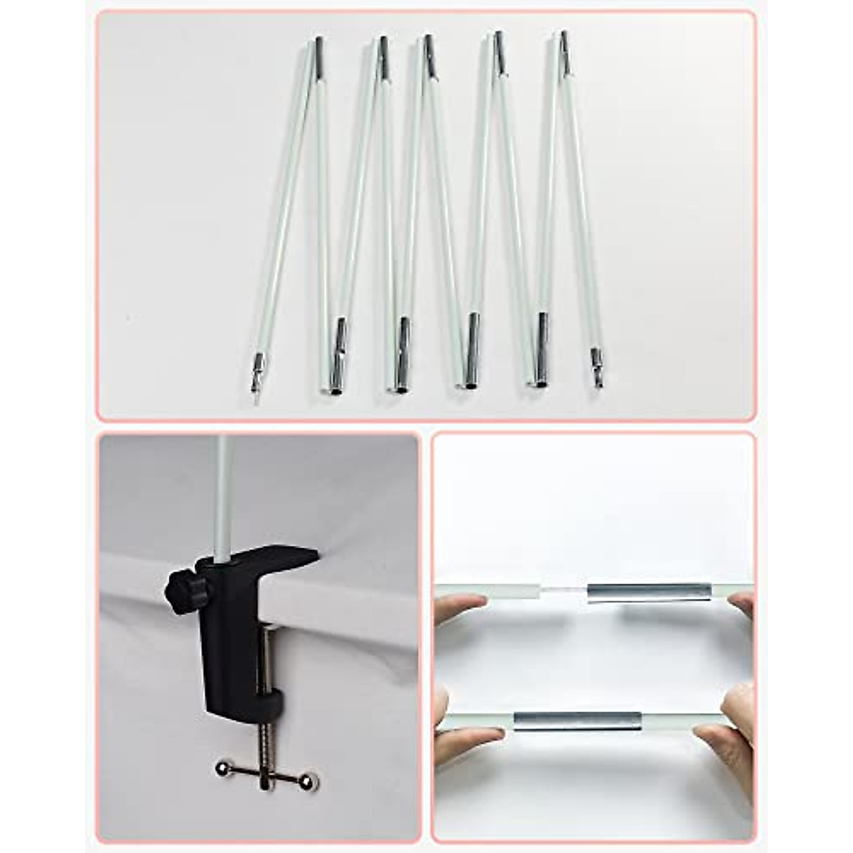 YALLOVE Table Balloon Arch Kit, 12FT Balloon Garland Stand for Party Decoration