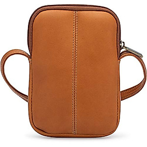 Le Donne Leather Cinder Smartphone Crossbody (Tan)