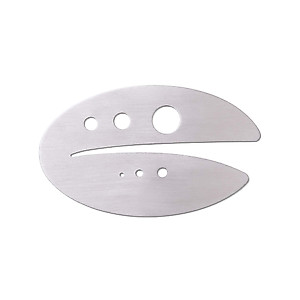 Fox Run Stripper Tool for Herbs and Leafy Greens, Graduated, Stainless Steel