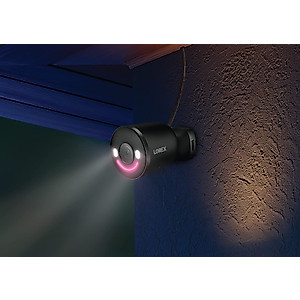 Lorex 4K Spotlight Indoor/Outdoor Wi-Fi 6 Security Camera with Smart Security Lighting, Person, Vehicle, Animal and Package Detection, 2-Way Talk, Quick Response, Fusion