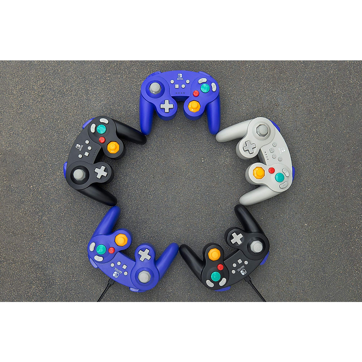 PowerA Extreme Party Pack Wireless Controller for Nintendo Switch - GameCube Style: 3 Pack - Nintendo Switch (Only at Amazon)