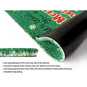 Rugsmith Green Machine Tufted Holiday We Wish You A Merry Caroler Area Rug, 18" x 30"