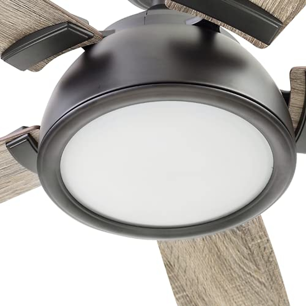 Prominence Home 51639-01 Potomac Smart Ceiling Fan and Remote, 52, Matte Black