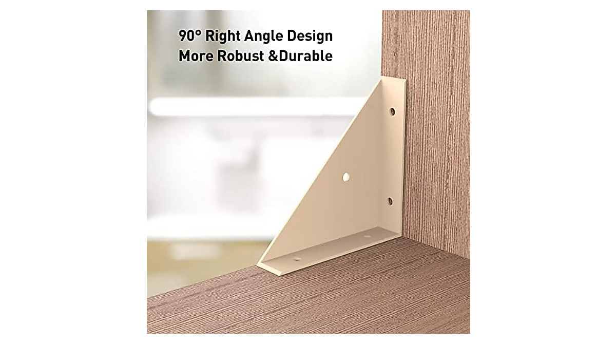 Durable Corner Brackets – 8Pcs for Your Home Projects