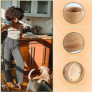 Zerodeko 3 pcs Kitchen Chopsticks Storage Holder Simple Kitchen Cutlery Bamboo Bucket