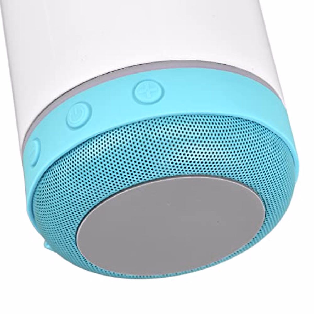 Bluetooth Speaker Cup, 20oz Bluetooth Music Cup Portable Detachable Stainless Steel Sublimation Music Insulated Bottle Insulated Mug Vacuum Water Bottle (Blue Bottom)(Blue background)