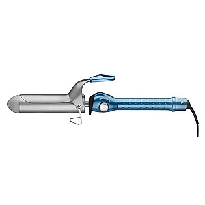 BaBylissPRO Nano Titanium Spring Curling Iron, 1.5" Professional Spring Hair Curler for Long Lasting Curls & All Hair Types