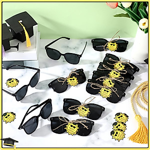 Saysurey 25 Sets Graduation Gifts Kids Sunglasses My Future Is Bright I Have to Wear Shades Inspirational Cards Graduation Party Favor