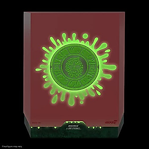 Super7 ULTIMATES! Teenage Mutant Ninja Turtles Muckman and Joe Eyeball (Glow in The Dark) - 7" TMNT Action Figure with Accessories Classic Cartoon Collectibles and Retro Toys