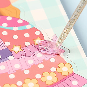 DiveDream Fabric Art Frenzy，Kids Project Creative Toys，Kids DIY Arts Crafts Kit, Paper Craft Kit for Girls Age 3-8 (A+B)