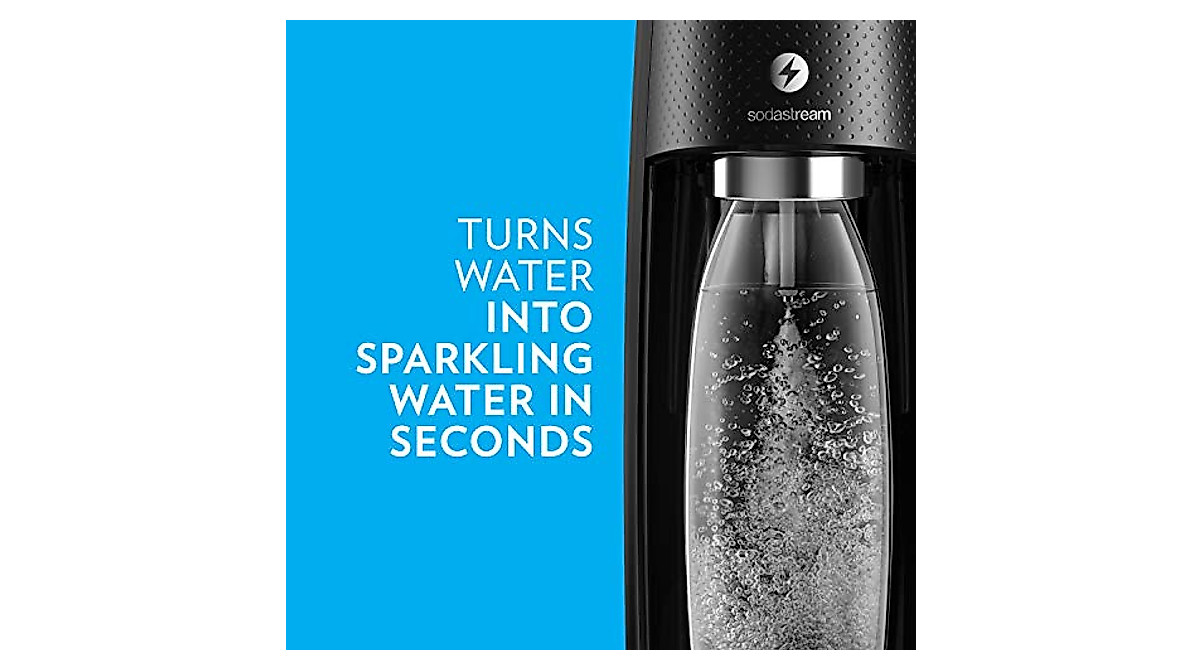 SodaStream Fizzi One Touch Sparkling Water Maker Bundle | Effortless ...