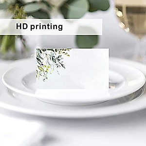 135 Pack place cards with Watercolor pattern Seating Place Cards for table setting table Weddings,Banquets,Dinner Parties,Name Cards(3 styles)