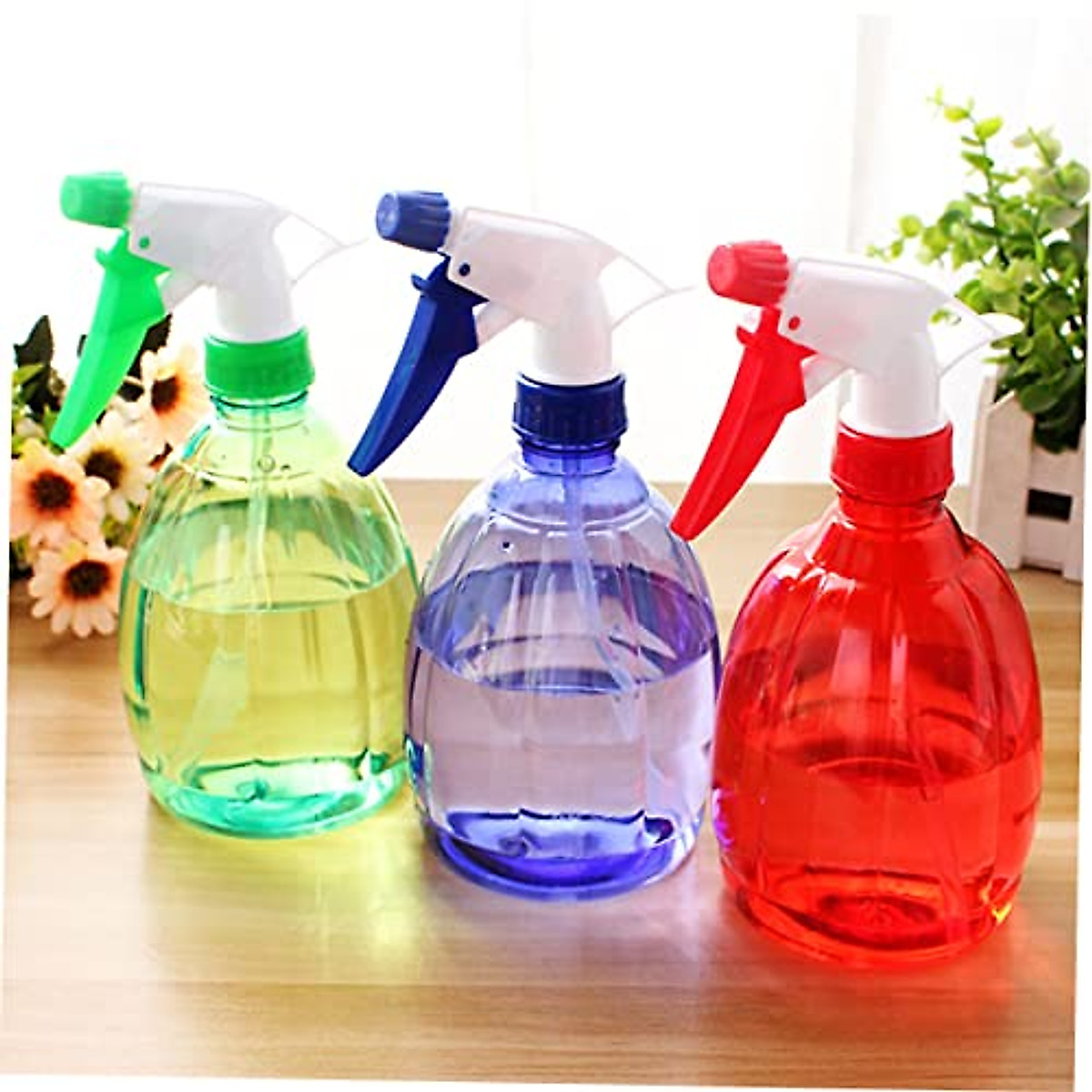 Yardwe 9Pcs Watering Can Watering Tool Hand Pressure Sprayer Refillable Sprayer Hair Spray Bottle Empty Mist Spray Bottle plastic spray bottles clear plastic containers small containers
