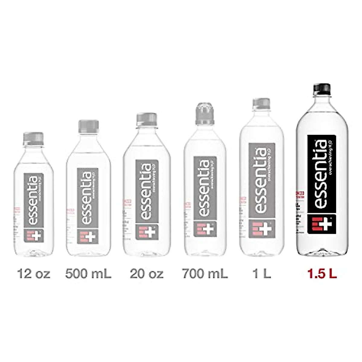 Essentia Water Alkaline LLC Essentia Water, 1.5-Liter Bottles, 12 Pack
