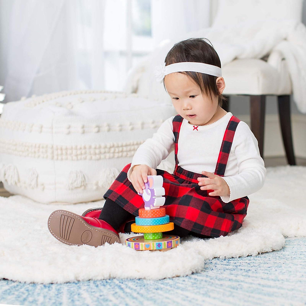 Melissa & Doug Elephant Rocking Stacker